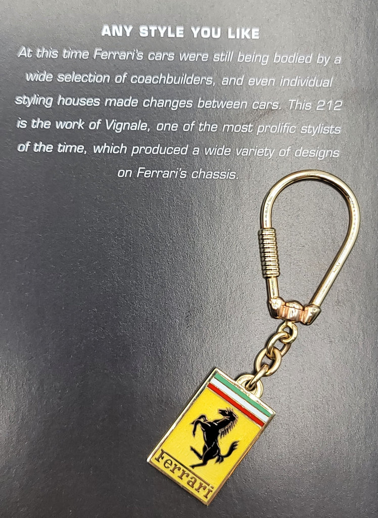 SUPER RARE Vintage Ferrari Key Chain Hand Crafted in 14K Gold | Peters ...